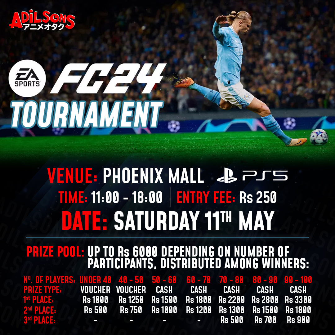 FC24 PS5 Tournament 3rd Edition at Phoenix Mall — Adilsons