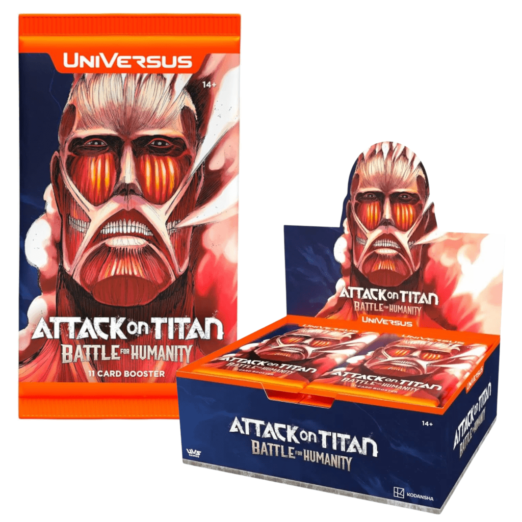Attack On Titan - Battle for Humanity Booster Pack Universus CCG EN ...