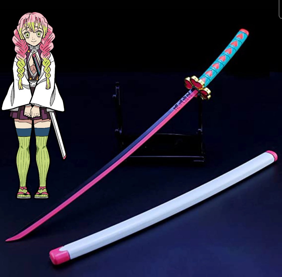 Demon Slayer Kanroji Mitsuri Mini Metal Katana — Adilsons