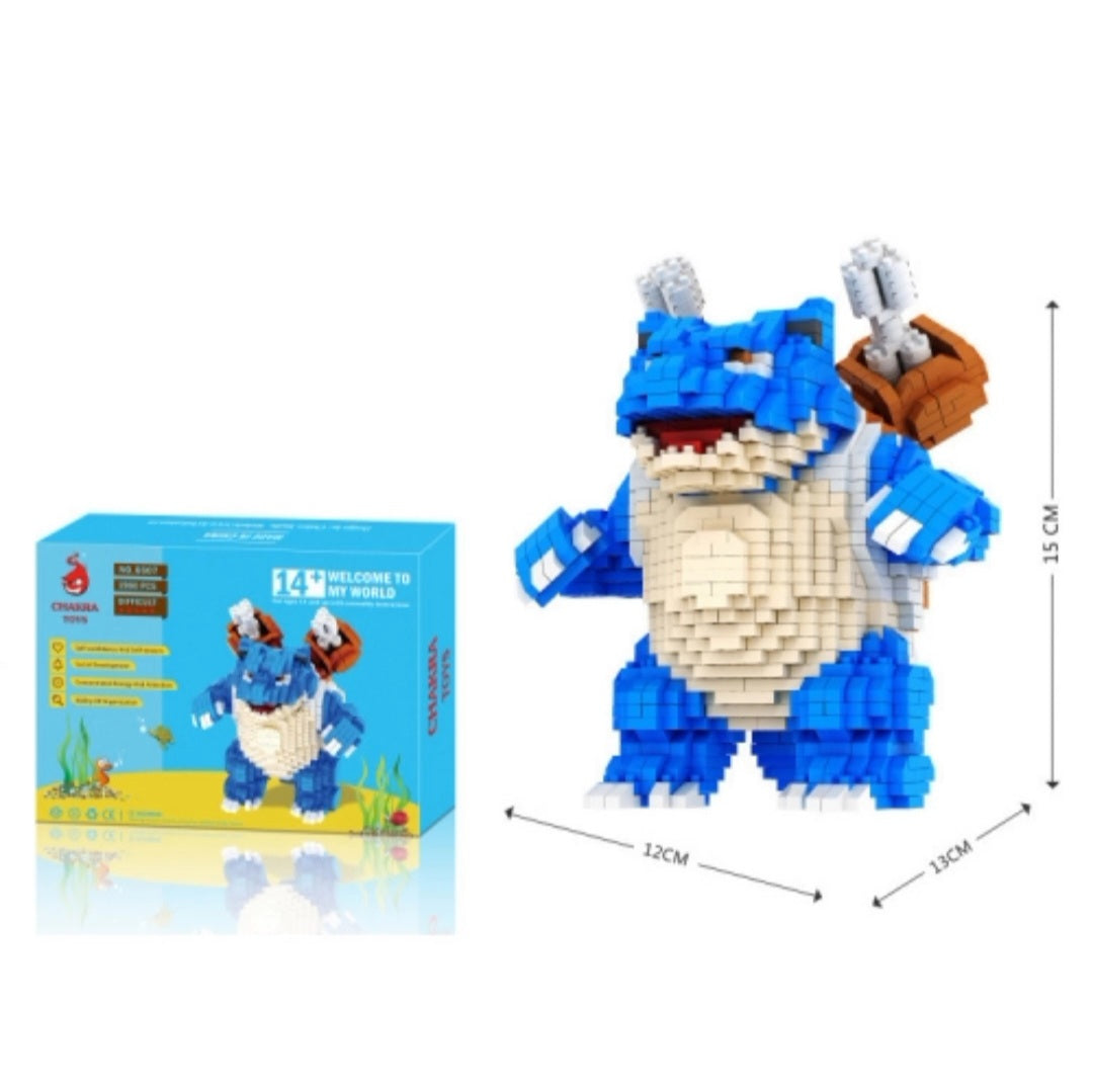 Pokemon Blastoise Building Blocks — Adilsons